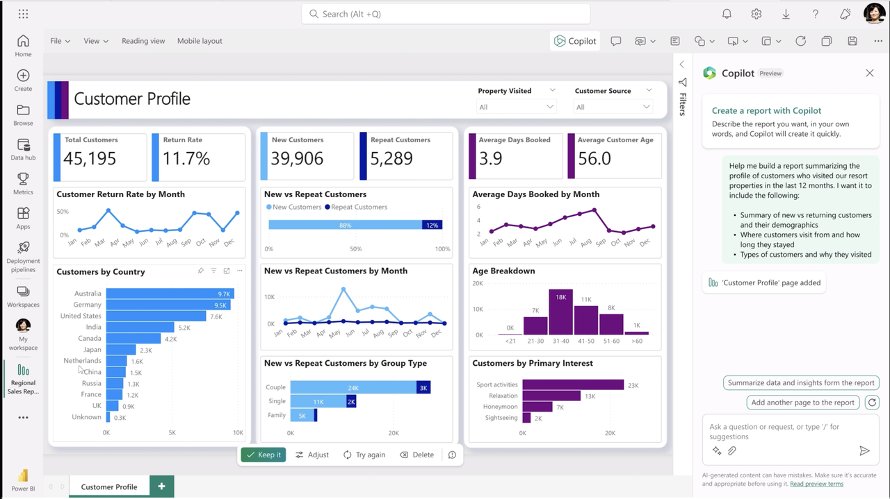 Copilot in Power BI - wow! Copilot in Power BI - wow!