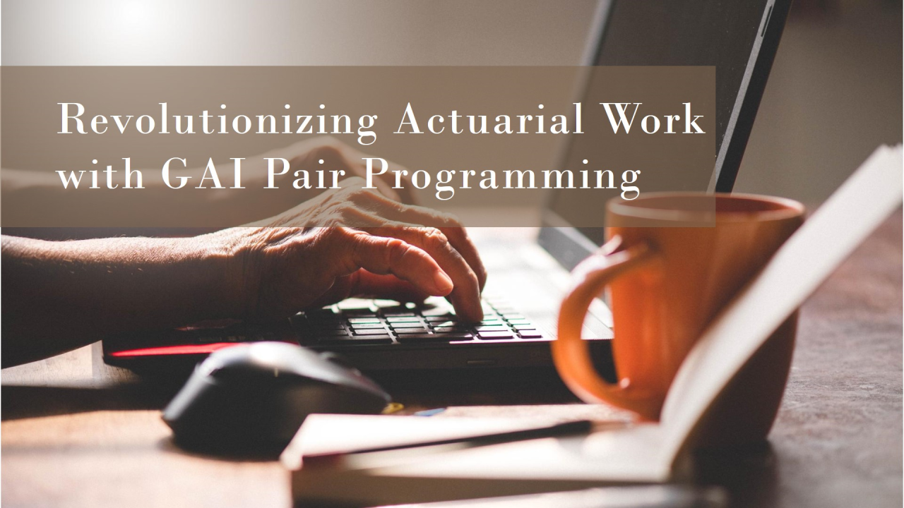 Revolutionizing Actuarial Work: Unleashing the Synergy of Generative AI ... Revolutionizing Actuarial Work: Unleashing the Synergy of Generative AI ...