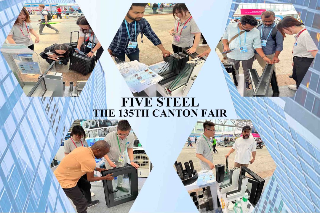 FIVE STEEL curtain wall,doors and windows appeared at the 135th Canton ... FIVE STEEL curtain wall,doors and windows appeared at the 135th Canton ...