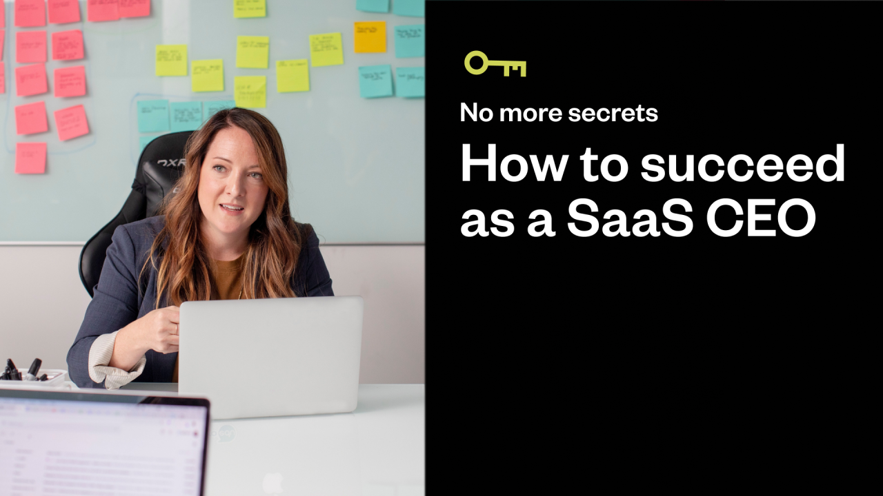 Introducing Seven Secrets of Success for SaaS CEOs Introducing Seven Secrets of Success for SaaS CEOs