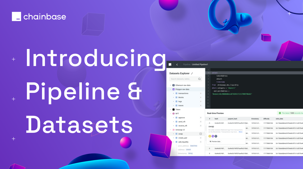 Introducing Pipeline and Datasets Introducing Pipeline and Datasets