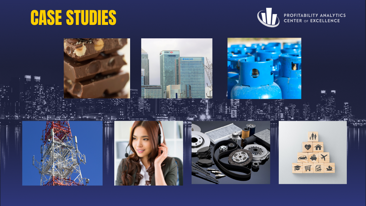 Profitability Analytics Center of Excellence Case Studies Profitability Analytics Center of Excellence Case Studies