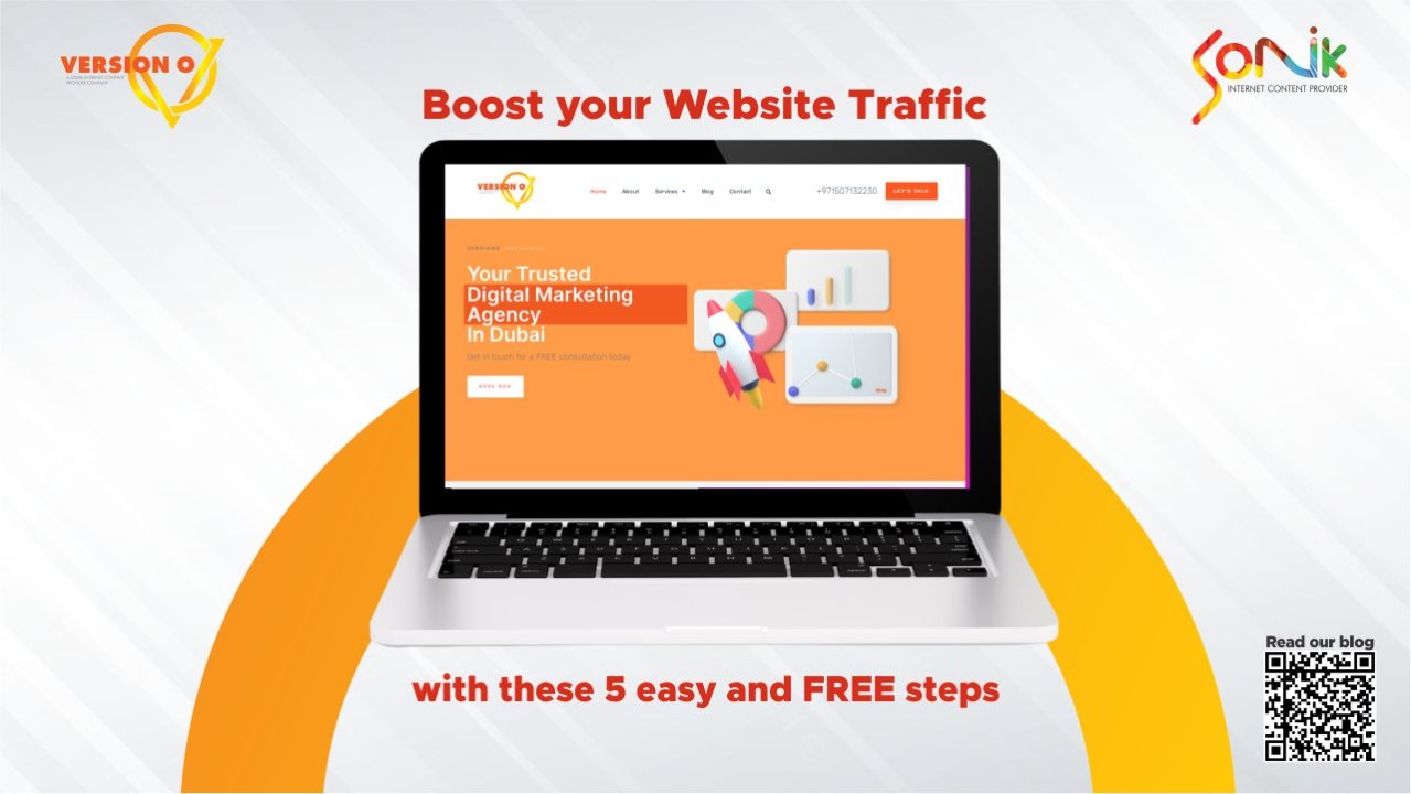 Boost Your Website Traffic With These 5 Easy And FREE Steps Boost Your Website Traffic With These 5 Easy And FREE Steps