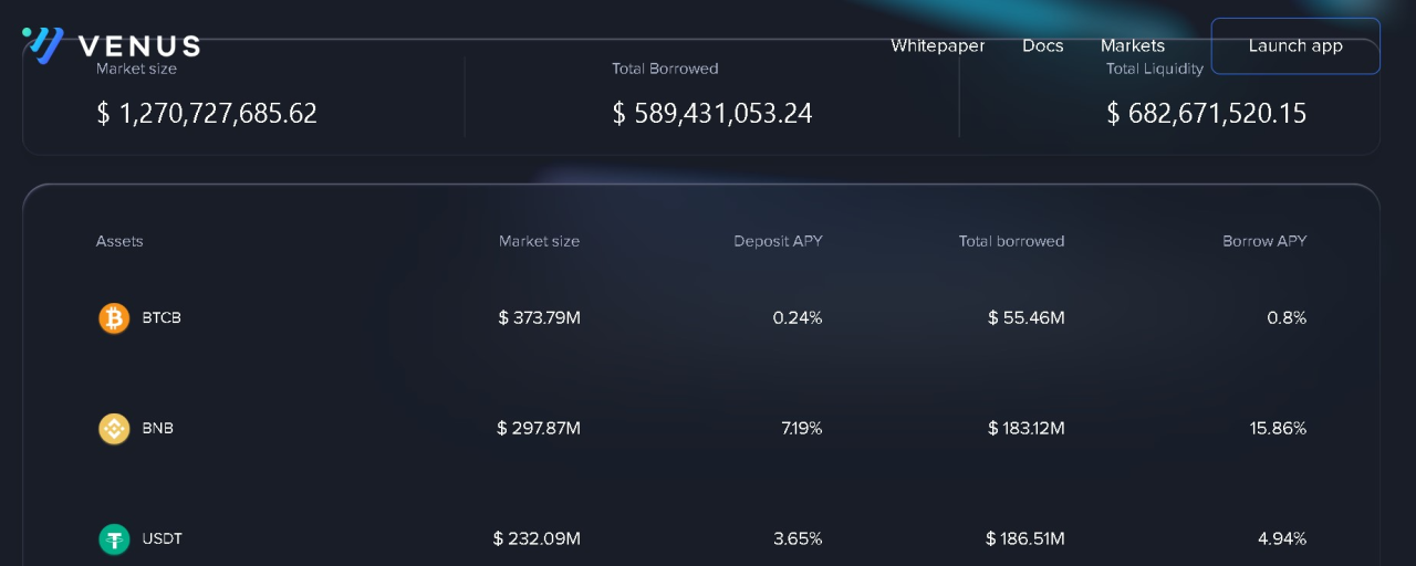 Venus Protocol: Revolutionizing DeFi on the BNB Chain Venus Protocol: Revolutionizing DeFi on the BNB Chain