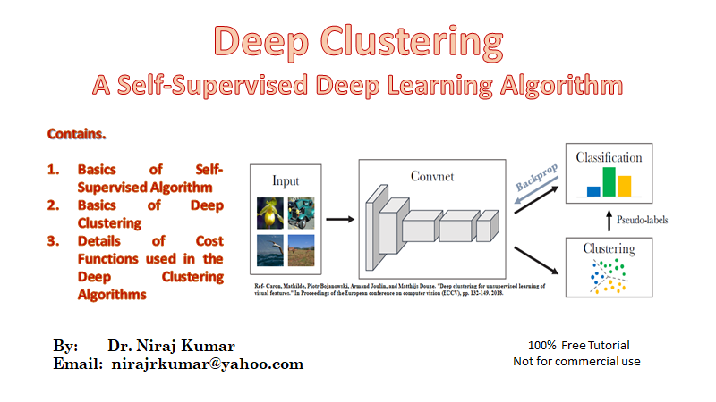 Deep Clustering (A Self-Supervised Learning System) Deep Clustering (A Self-Supervised Learning System)