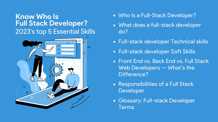 The Top 5 + Full-stack Developer Skills You Need in 2023 The Top 5 + Full-stack Developer Skills You Need in 2023