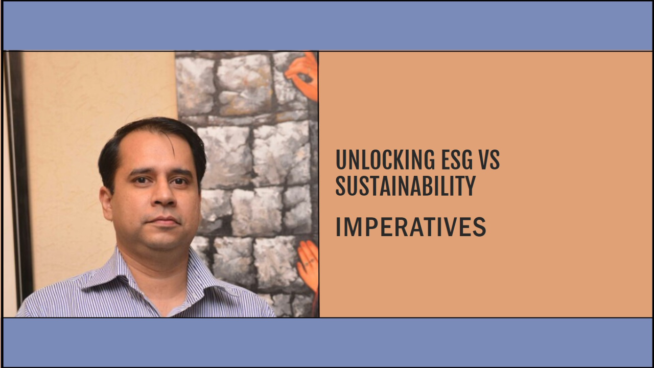 ESG@BSES, BRSR, Sustainability versus ESG ESG@BSES, BRSR, Sustainability versus ESG