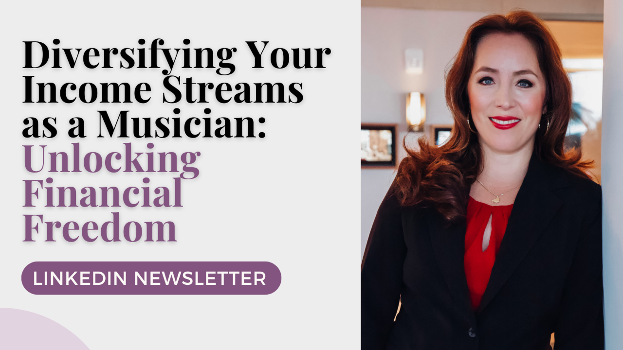 Diversifying Your Income Streams as a Musician: Unlocking Financial Freedom Diversifying Your Income Streams as a Musician: Unlocking Financial Freedom