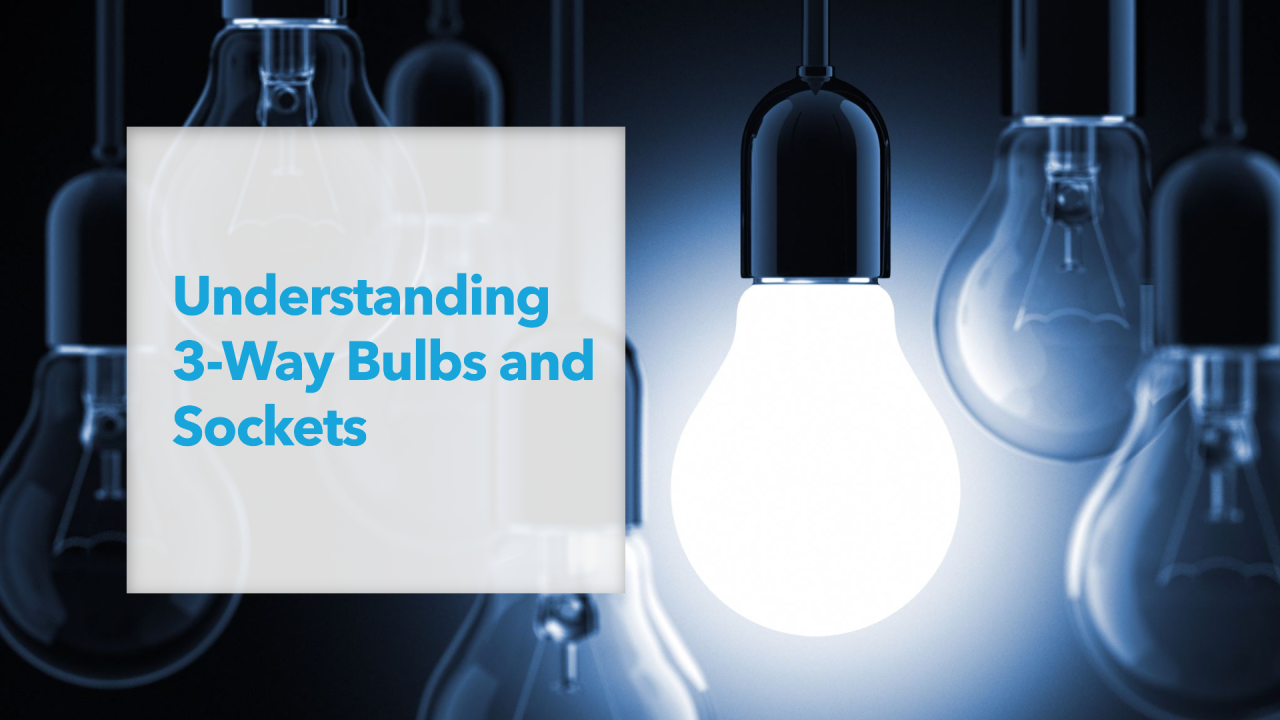 Magic of 3-Way Bulbs and Sockets Magic of 3-Way Bulbs and Sockets