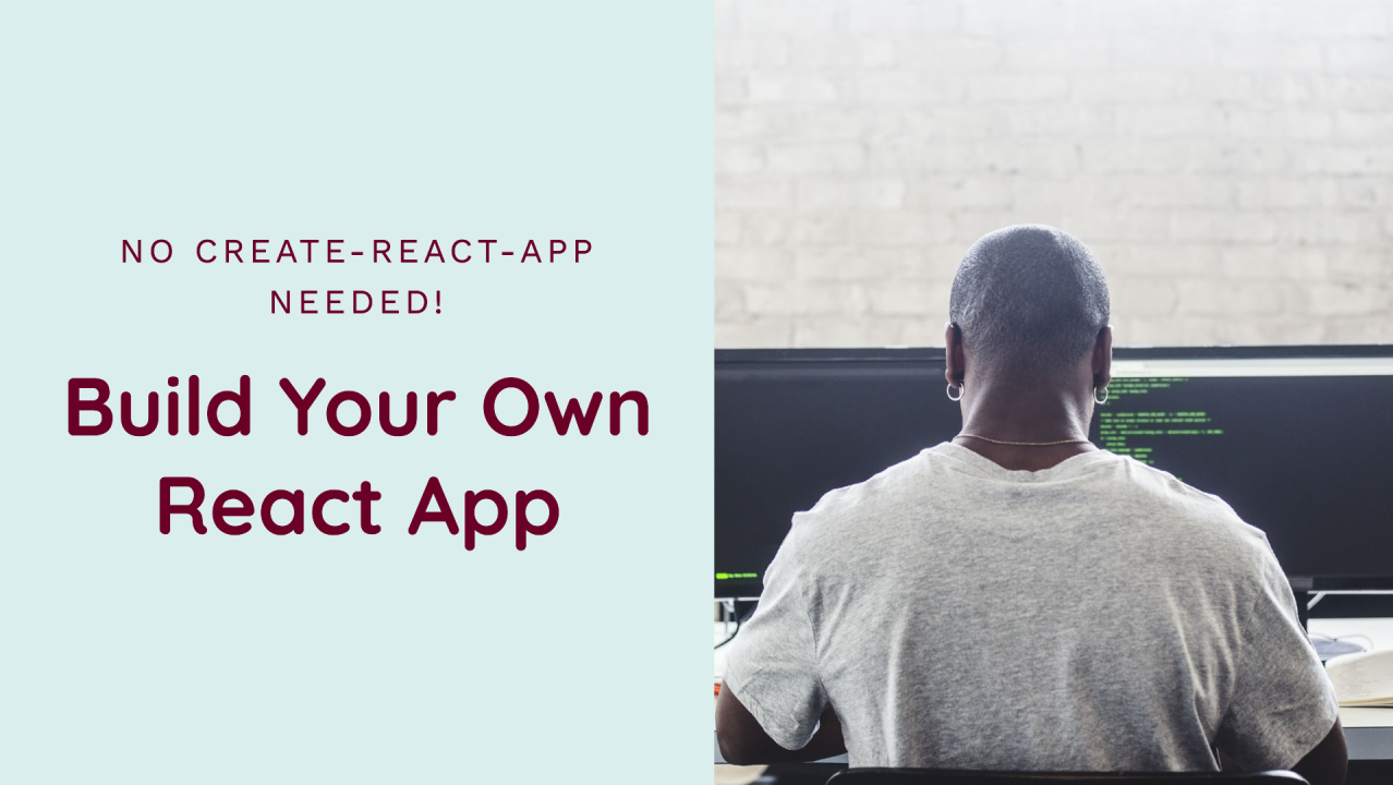 React App without create-react-app React App without create-react-app