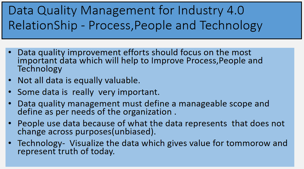 Industry 4.0 Relationship - Process, People, Technology Industry 4.0 Relationship - Process, People, Technology