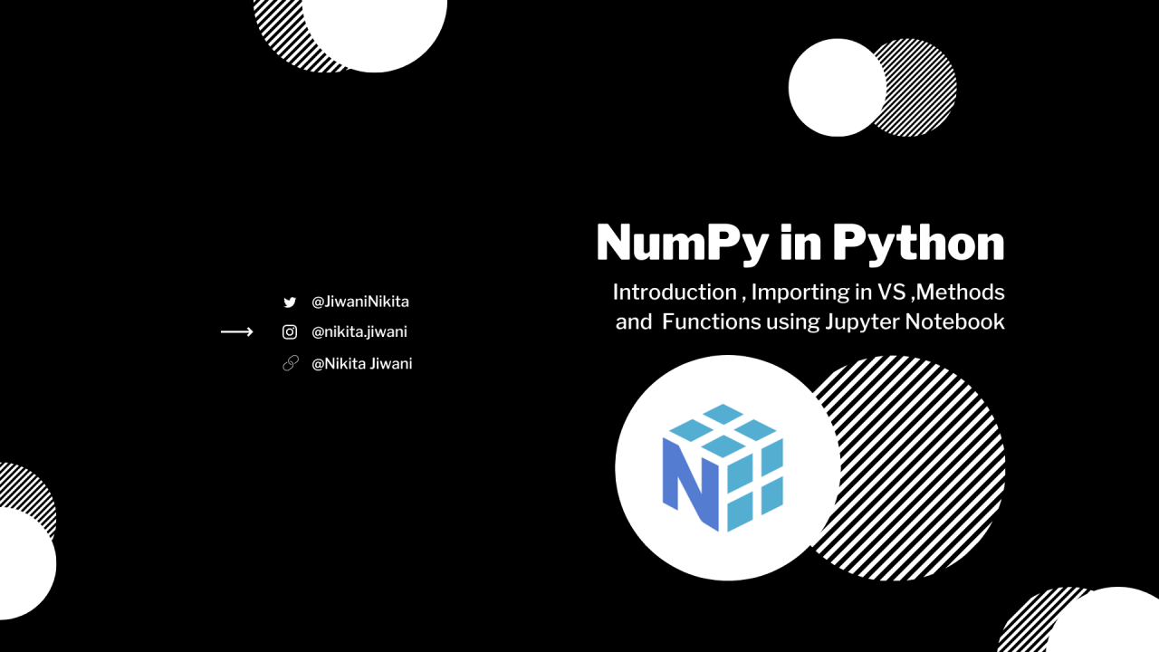 NUMPY IN PYTHON NUMPY IN PYTHON