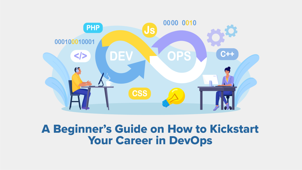 A Beginner’s Guide on How to Kickstart Your Career in DevOps A Beginner’s Guide on How to Kickstart Your Career in DevOps