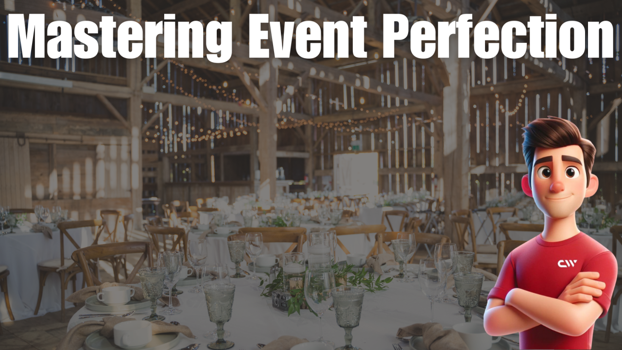 Behind the Scenes: Mastering Event Perfection Behind the Scenes: Mastering Event Perfection