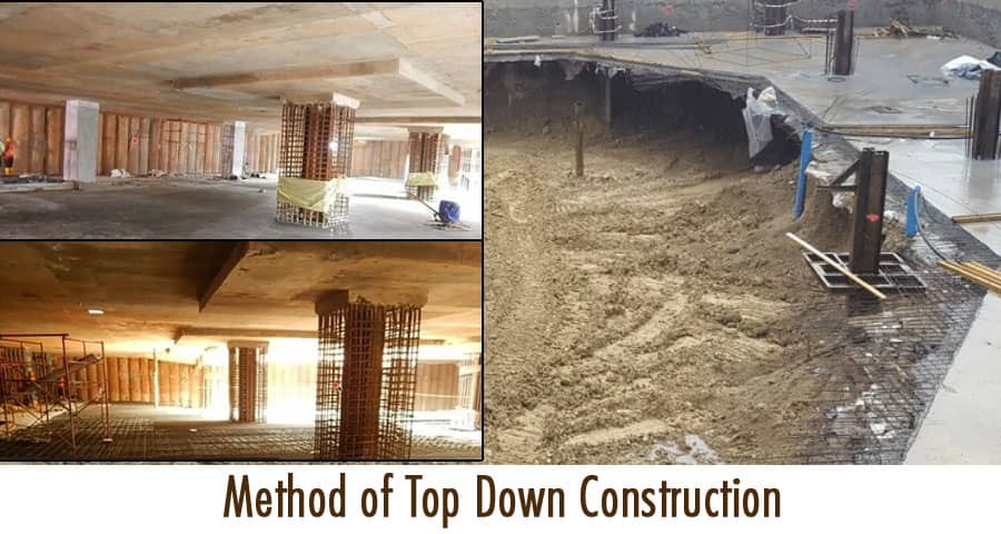 Method of Top Down Construction | advantages & Disadvantages Method of Top Down Construction | advantages & Disadvantages
