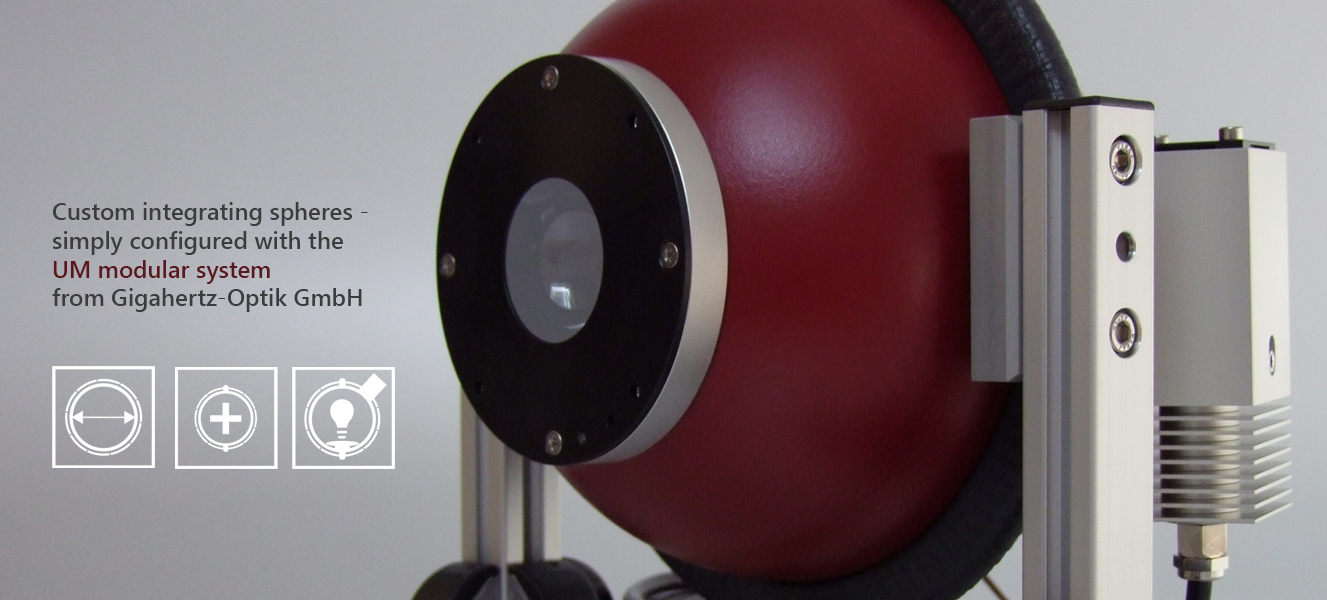 Modular Integrating Spheres from Gigahertz-Optik GmbH Modular Integrating Spheres from Gigahertz-Optik GmbH