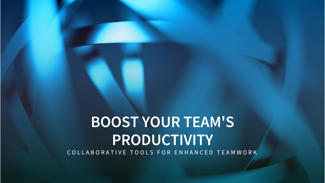 Collaborative Tools: Enhancing Teamwork and Productivity Collaborative Tools: Enhancing Teamwork and Productivity