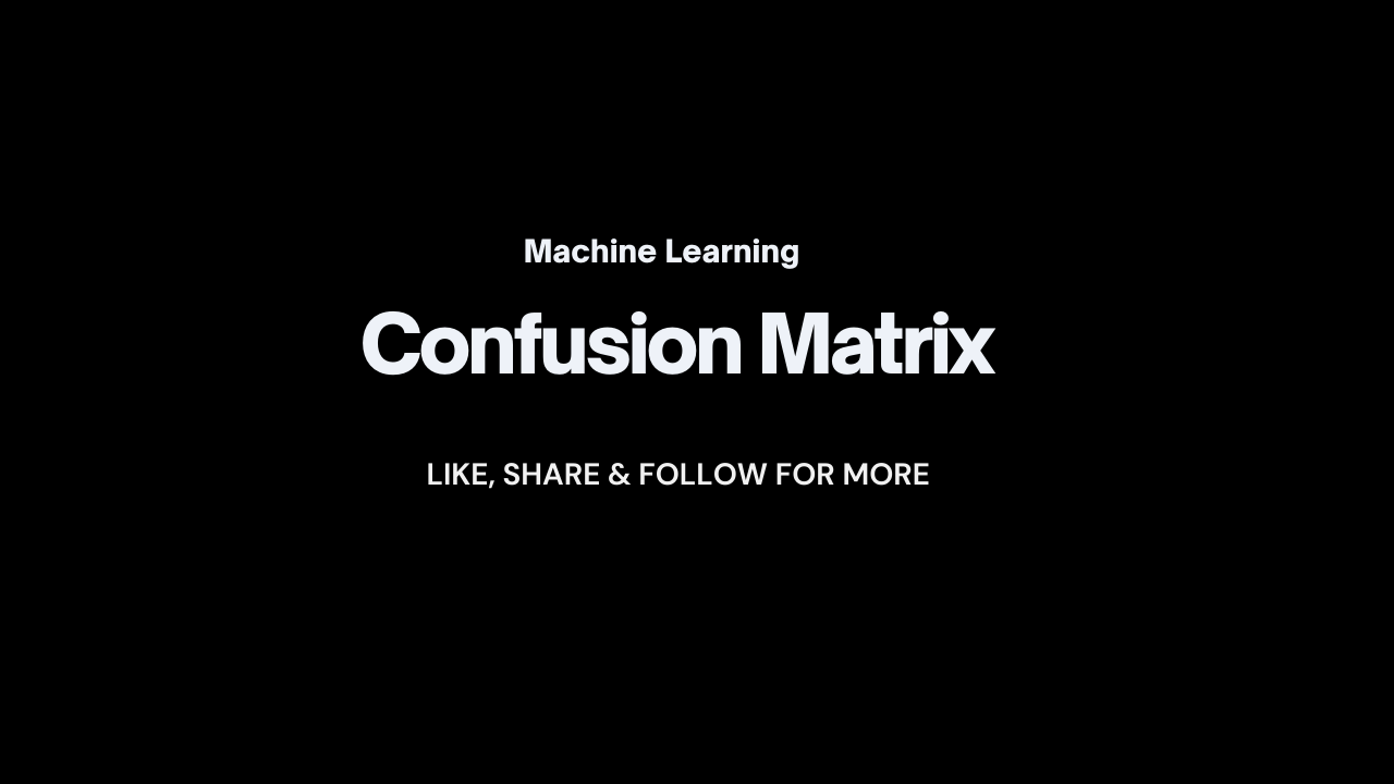 Understanding the Confusion Matrix in Machine Learning Understanding the Confusion Matrix in Machine Learning