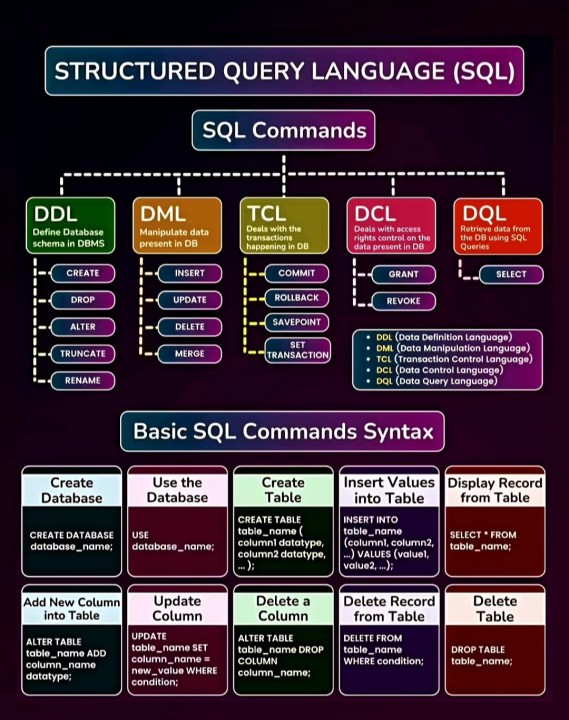 Mastering SQL: A Guide to Essential Commands and Their Uses Mastering SQL: A Guide to Essential Commands and Their Uses