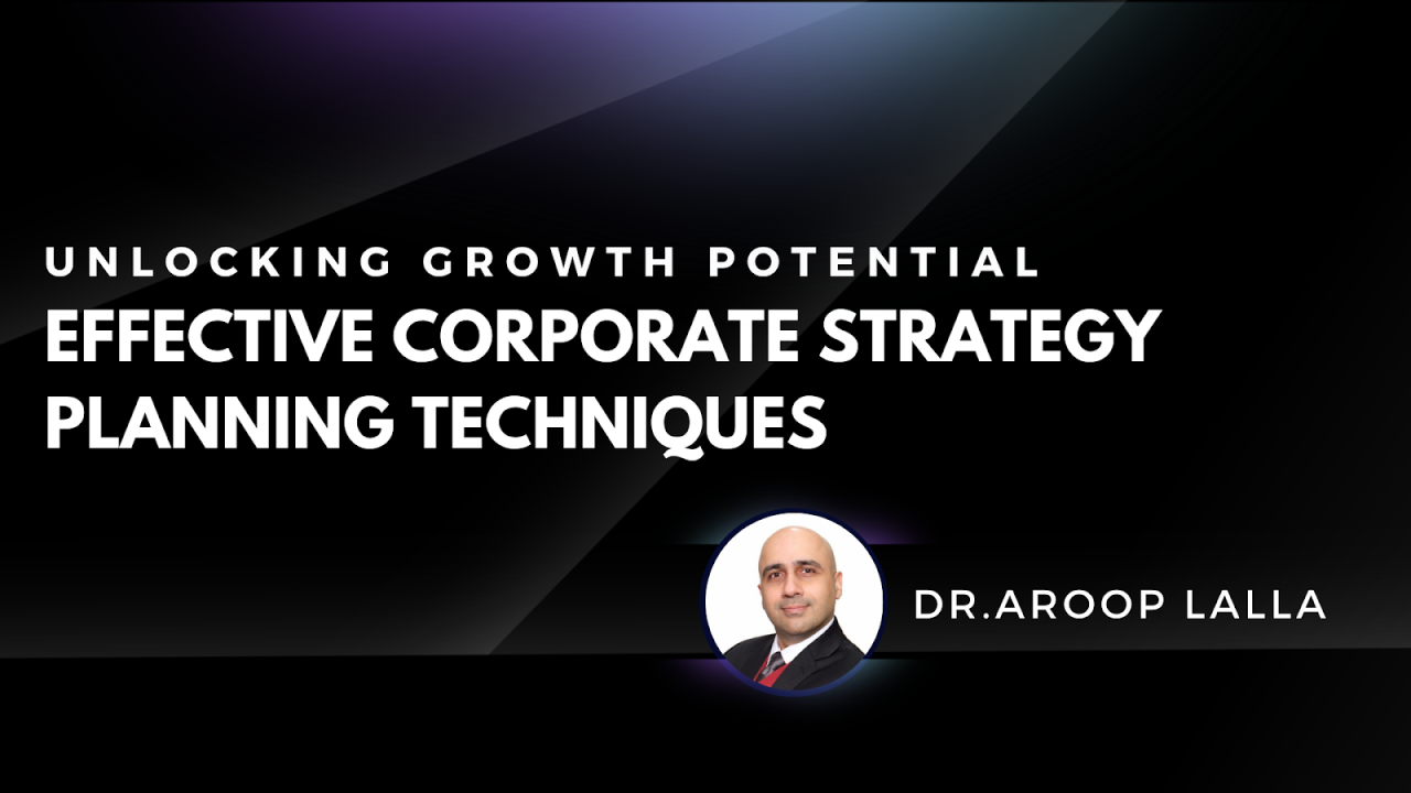 Unlocking Growth Potential: Effective Corporate Strategy Planning ... Unlocking Growth Potential: Effective Corporate Strategy Planning ...