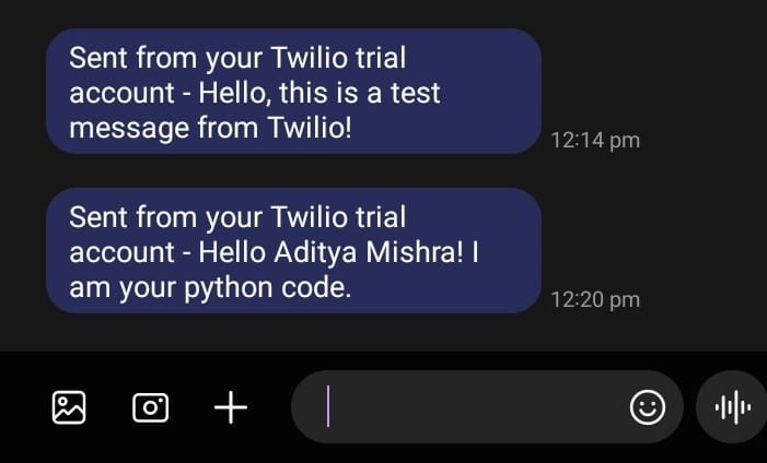 Mastering SMS Communication in Python: A Step-by-Step Guide with Twilio ... Mastering SMS Communication in Python: A Step-by-Step Guide with Twilio ...