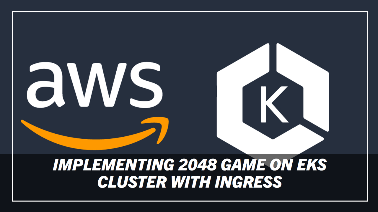 Implementing 2048 Game on EKS Cluster with Ingress Routing Implementing 2048 Game on EKS Cluster with Ingress Routing