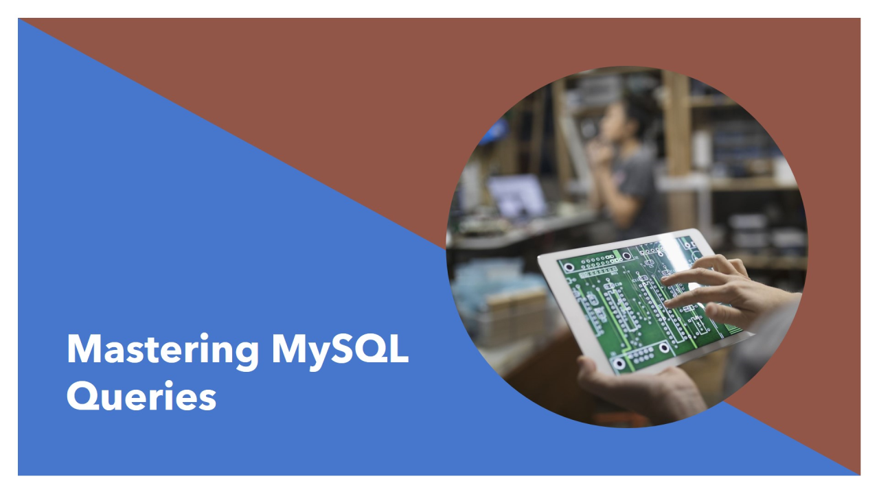 MySQL complex queries - Part 5 MySQL complex queries - Part 5