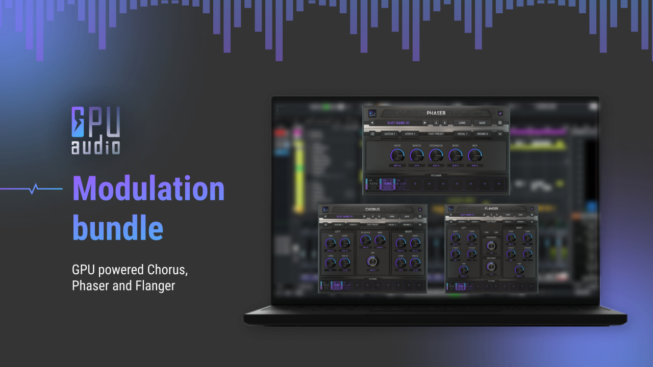 GPU Audio Announce Beta Suite Modulation Bundle GPU Audio Announce Beta Suite Modulation Bundle