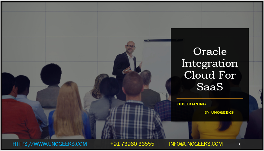 Oracle Integration Cloud For SaaS Oracle Integration Cloud For SaaS