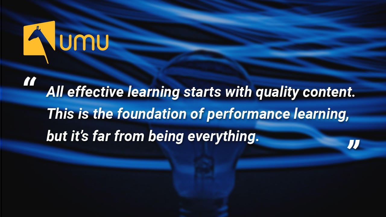 4 Essential Elements of Effective Learning Programs 4 Essential Elements of Effective Learning Programs