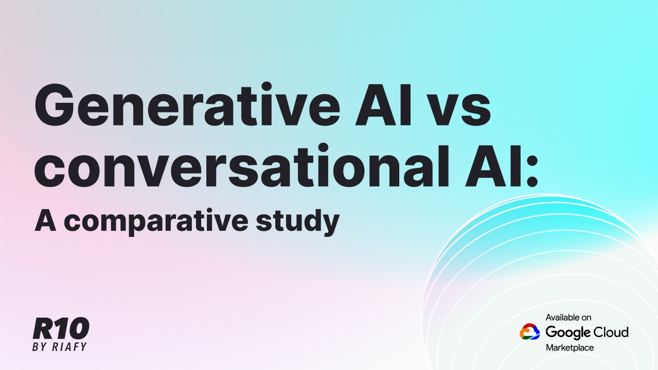 Generative AI vs. Conversational AI: A Comparative Study Generative AI vs. Conversational AI: A Comparative Study