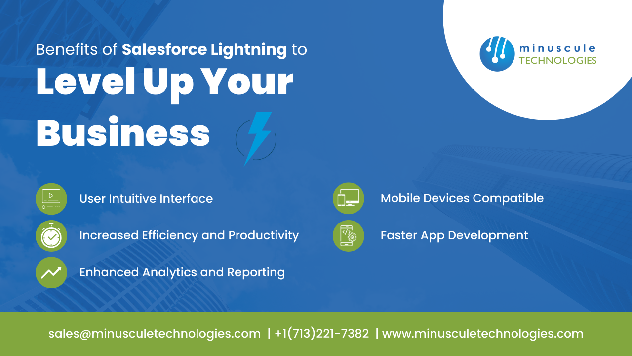 Benefits of Salesforce Lightning to Level Up Your Business Benefits of Salesforce Lightning to Level Up Your Business