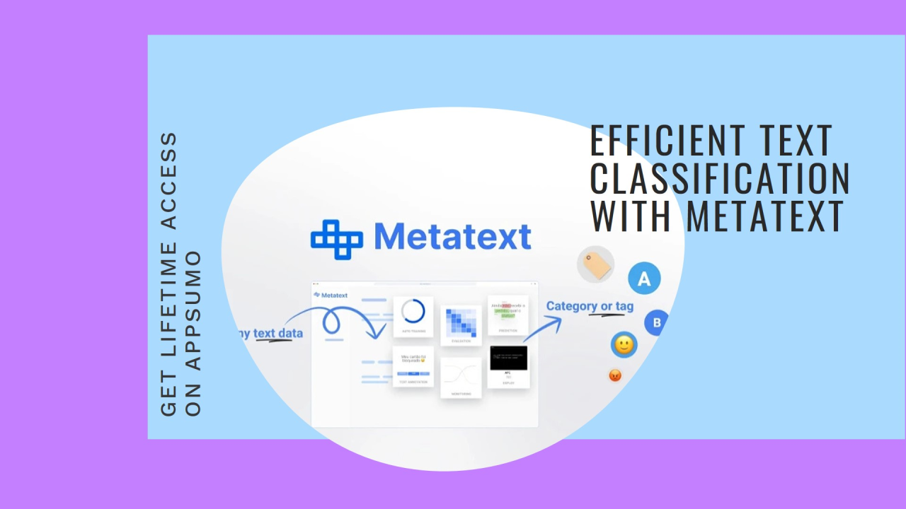 Metatext Appsumo Lifetime Deal: Efficient Text Classification | NLP Metatext Appsumo Lifetime Deal: Efficient Text Classification | NLP