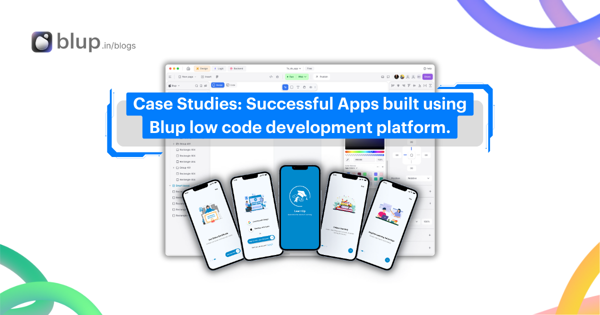 Case Studies: Successful Apps built using Blup low code development ... Case Studies: Successful Apps built using Blup low code development ...