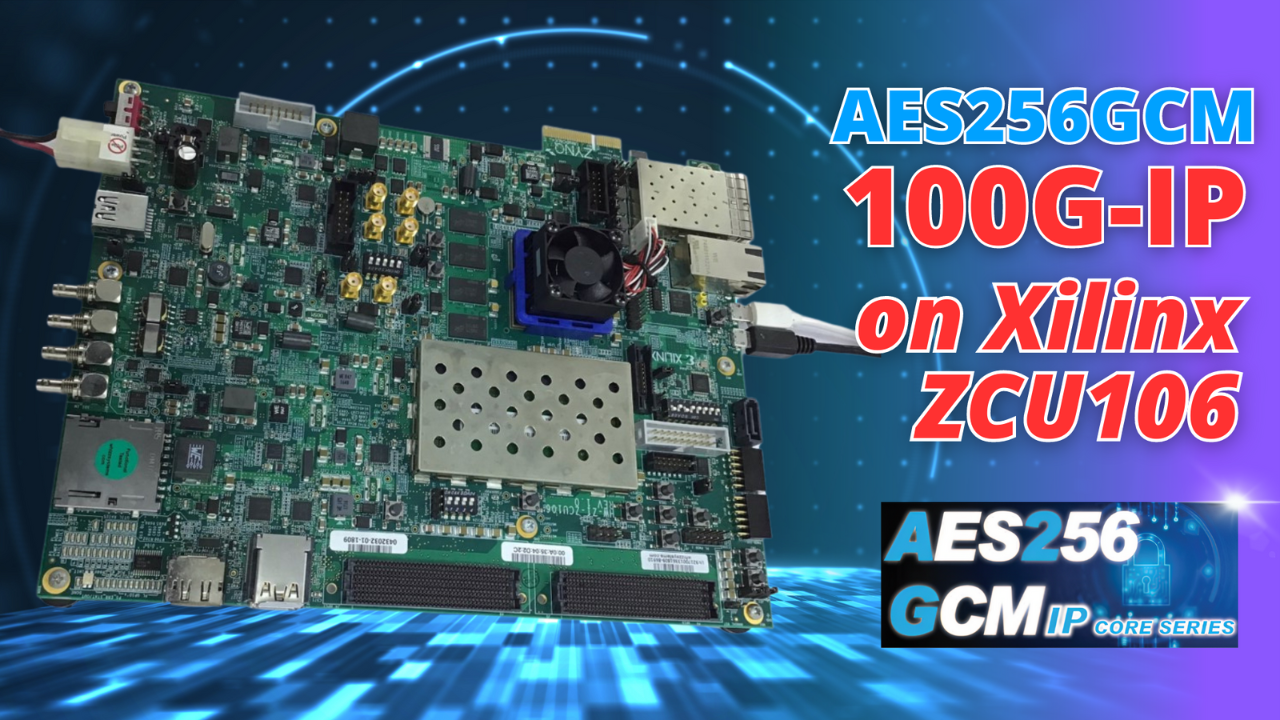 High performance AES256-GCM for secure communication over 100G Ethernet High performance AES256-GCM for secure communication over 100G Ethernet