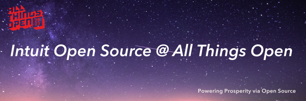 From Big Data to Accessible Web Apps: Intuit Open Source thrilled to ... From Big Data to Accessible Web Apps: Intuit Open Source thrilled to ...