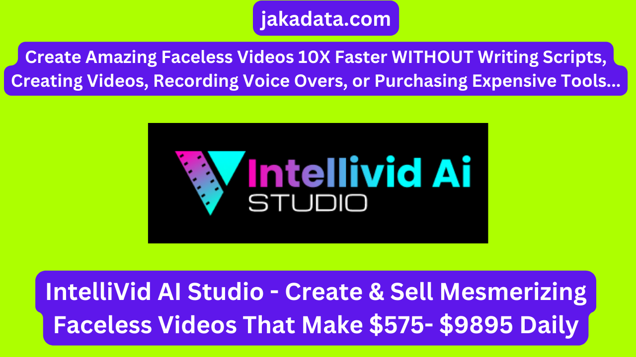 🔴IntelliVid AI Studio- Create Mind Blowing Faceless Videos From A ... 🔴IntelliVid AI Studio- Create Mind Blowing Faceless Videos From A ...