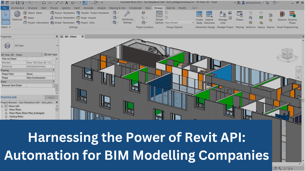Harnessing the Power of Revit API: Automation for BIM Modelling Companies Harnessing the Power of Revit API: Automation for BIM Modelling Companies