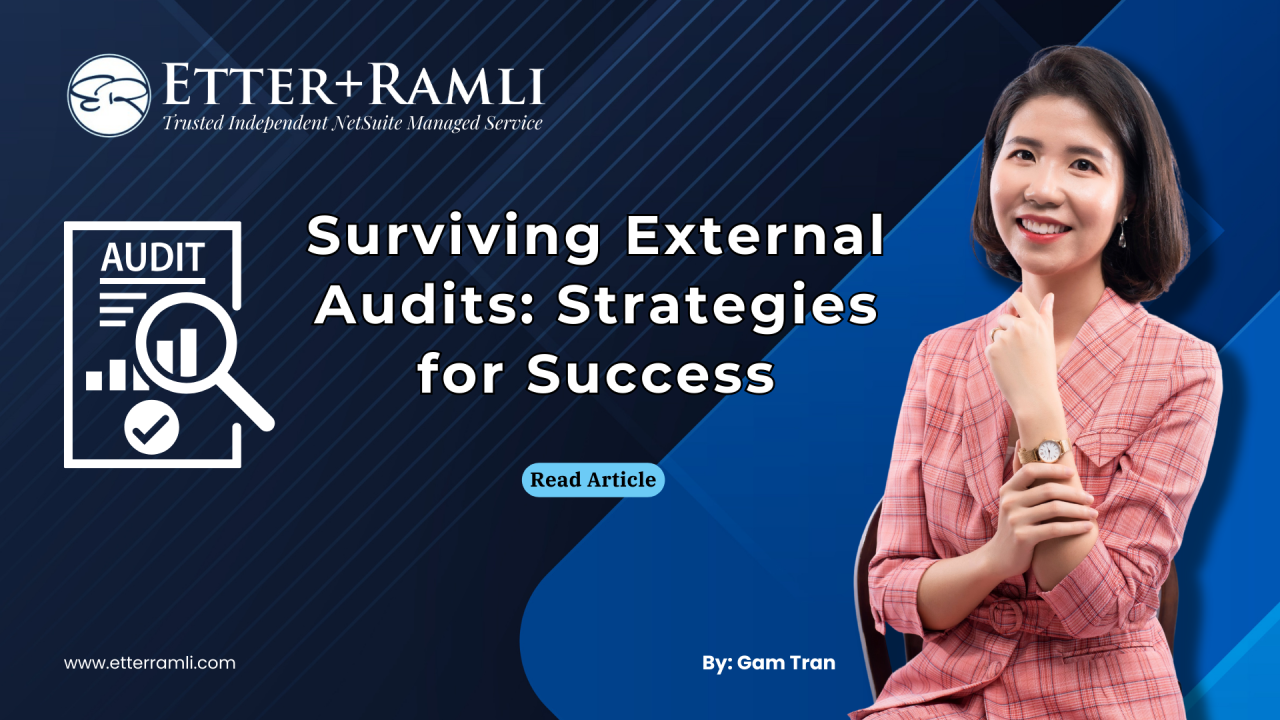 Surviving External Audits: Strategies for Success Surviving External Audits: Strategies for Success