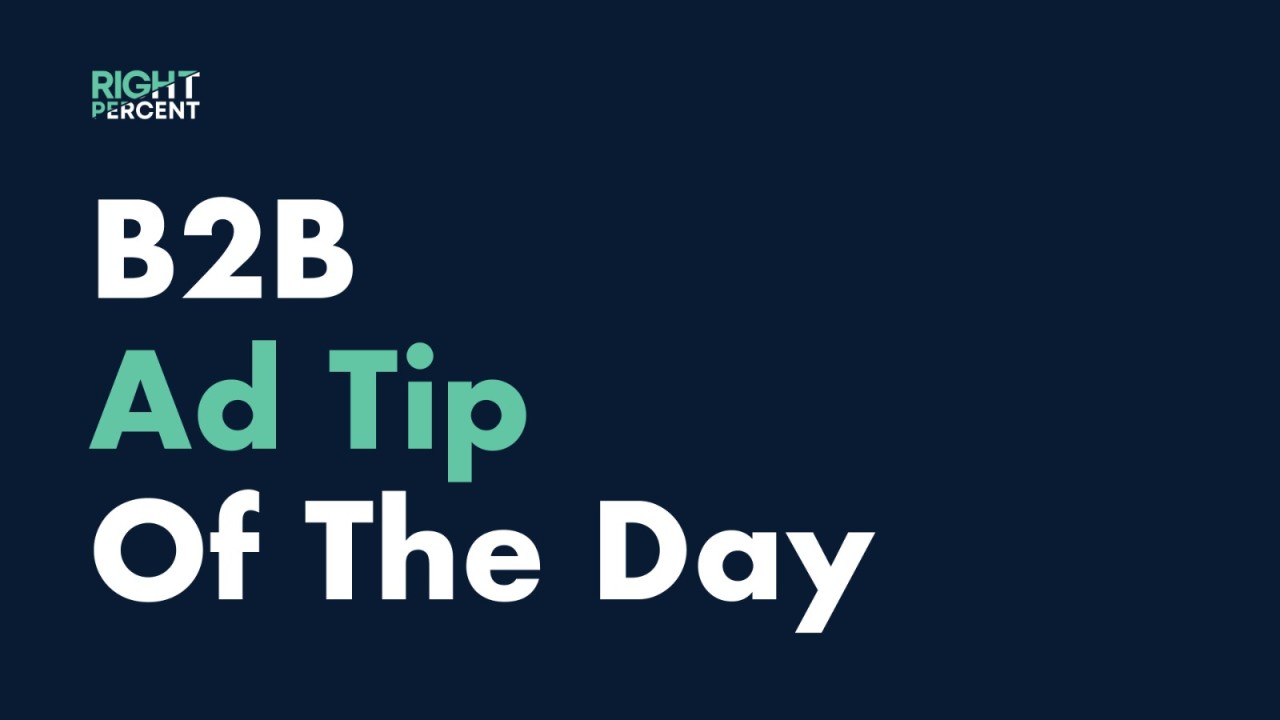 B2B Ad Tip #017: How To Generate Leads Effectively B2B Ad Tip #017: How To Generate Leads Effectively
