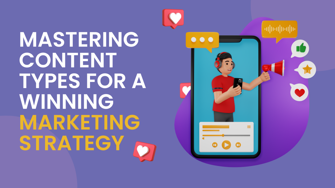 Mastering Content Types for a Winning Marketing Strategy Mastering Content Types for a Winning Marketing Strategy