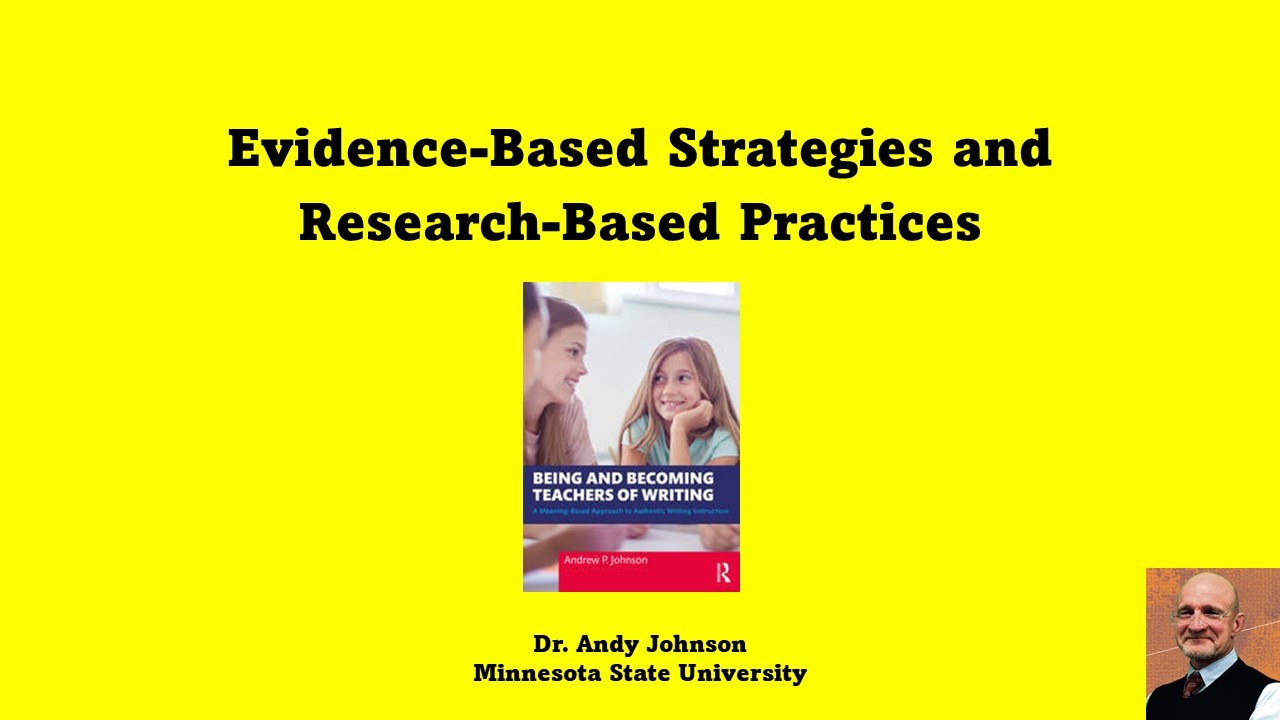 Evidence-Based Strategies and Research-Based Practices Evidence-Based Strategies and Research-Based Practices