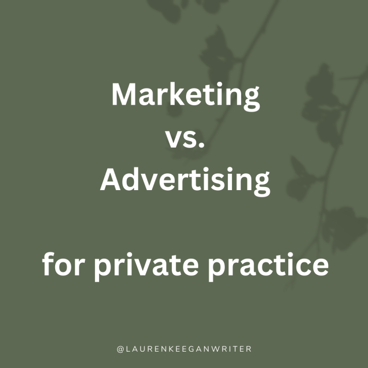 Marketing vs. Advertising Marketing vs. Advertising