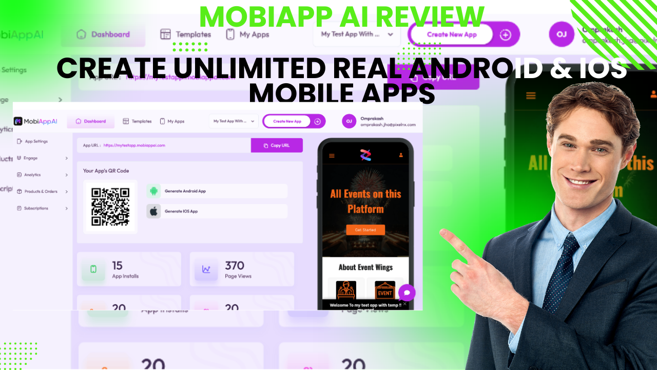 MobiApp AI Review -Create Unlimited Real Android & IOS Mobile Apps MobiApp AI Review -Create Unlimited Real Android & IOS Mobile Apps
