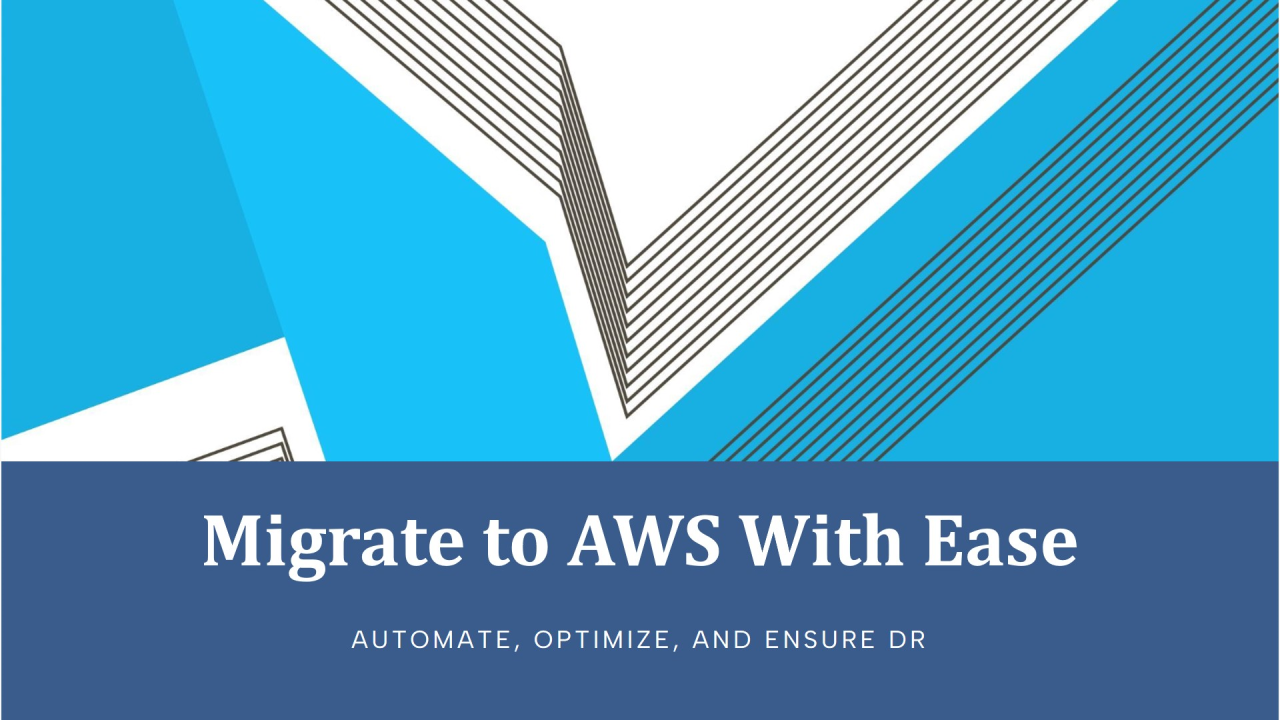 Migrating Monolithic Applications to AWS: Balancing Automation, DR, and ... Migrating Monolithic Applications to AWS: Balancing Automation, DR, and ...