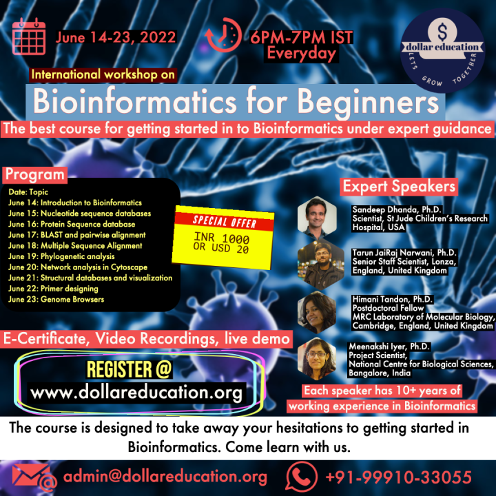Bioinformatics for Beginners Workshop Bioinformatics for Beginners Workshop