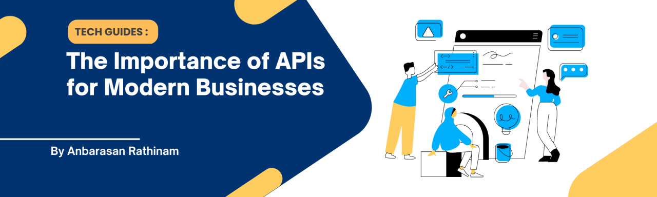 The Importance of APIs for Modern Businesses The Importance of APIs for Modern Businesses