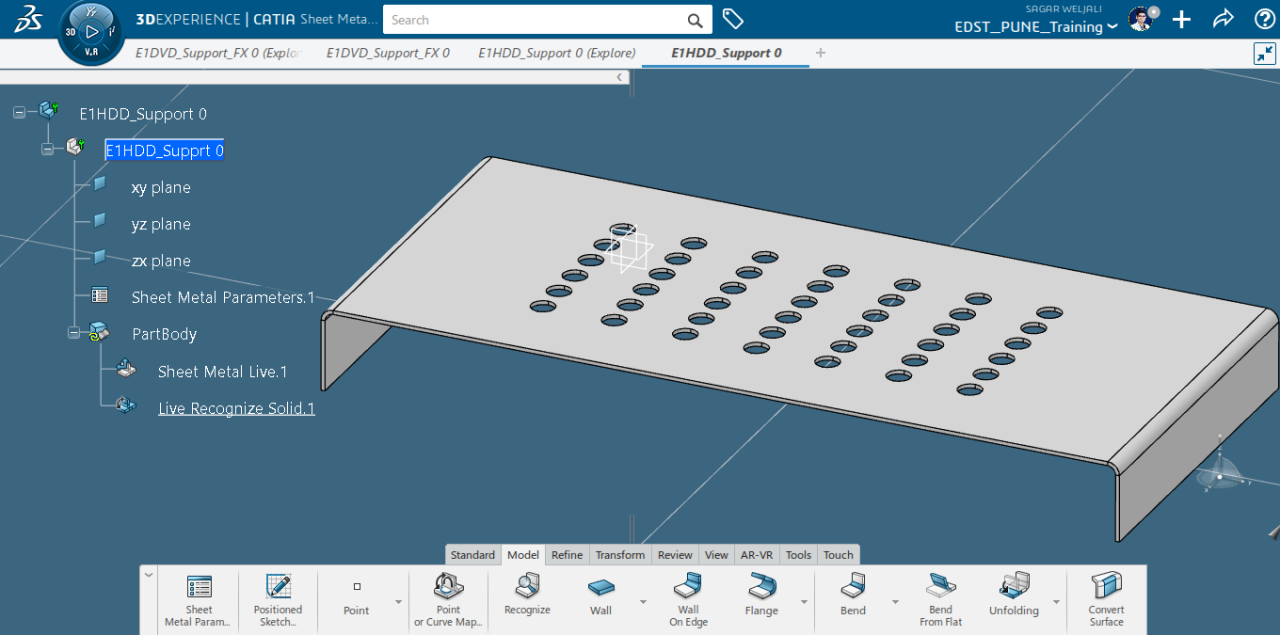 Streamline your Sheetmetal Design processes with the 3DEXPERIENCE platform Streamline your Sheetmetal Design processes with the 3DEXPERIENCE platform
