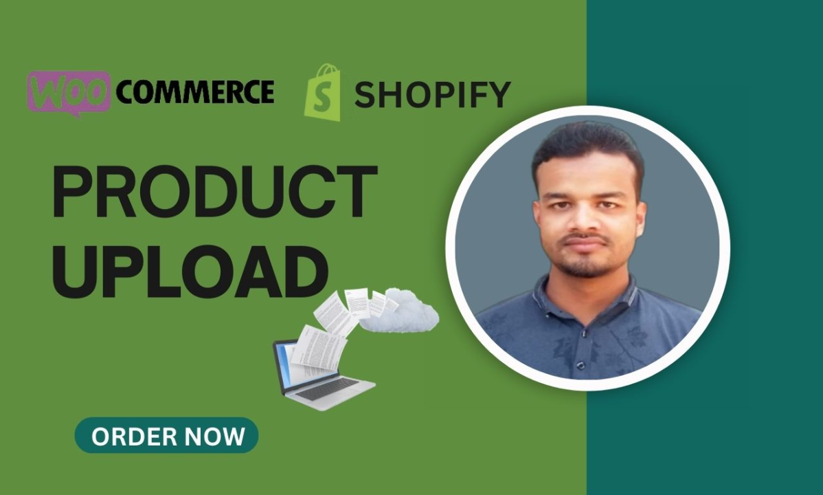 I will do product uploading or listing to your shopify and woocommerce ... I will do product uploading or listing to your shopify and woocommerce ...