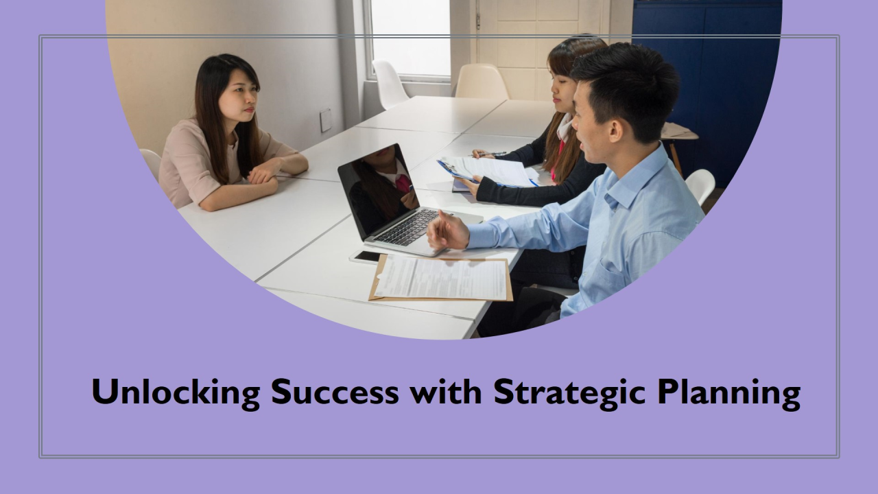 Unlocking Success: The Power of Strategic Planning for Your Organization Unlocking Success: The Power of Strategic Planning for Your Organization